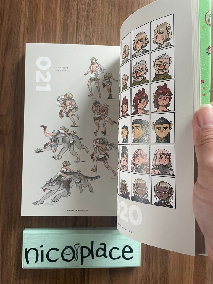 Ryoko Kui Doodle Book Daydream Hour Illustration Art Book Delicious in Dungeon | eBay