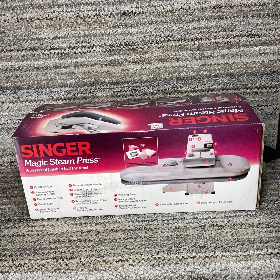 Singer CSP-1 Magic Steam Press Iron New In Open Box Never Used | eBay