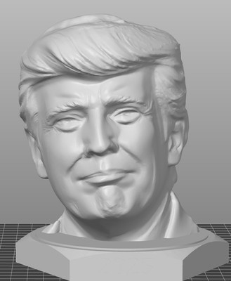 Donald Trump Head Figure 7 Inches ( White) Any Color | eBay