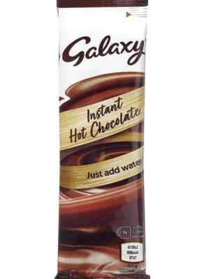 GALAXY/FAITRADE HOT CHOCOLATE Sachets 25g Drink Powder INDIVIDUAL ...