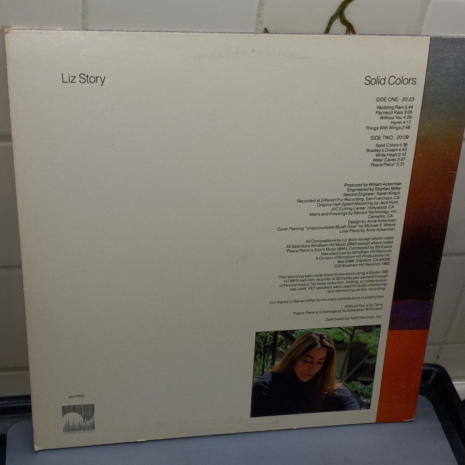 Liz Story Solid Colors Debut LP Windham Hill Record Vinyl (C-1023) 1983 NM | eBay