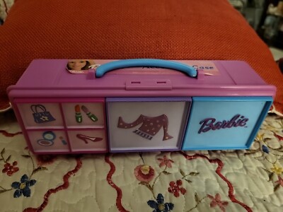 Vintage 1999 Barbie Accessory Case ~ Tara Toys Mattel Pink 3 ...