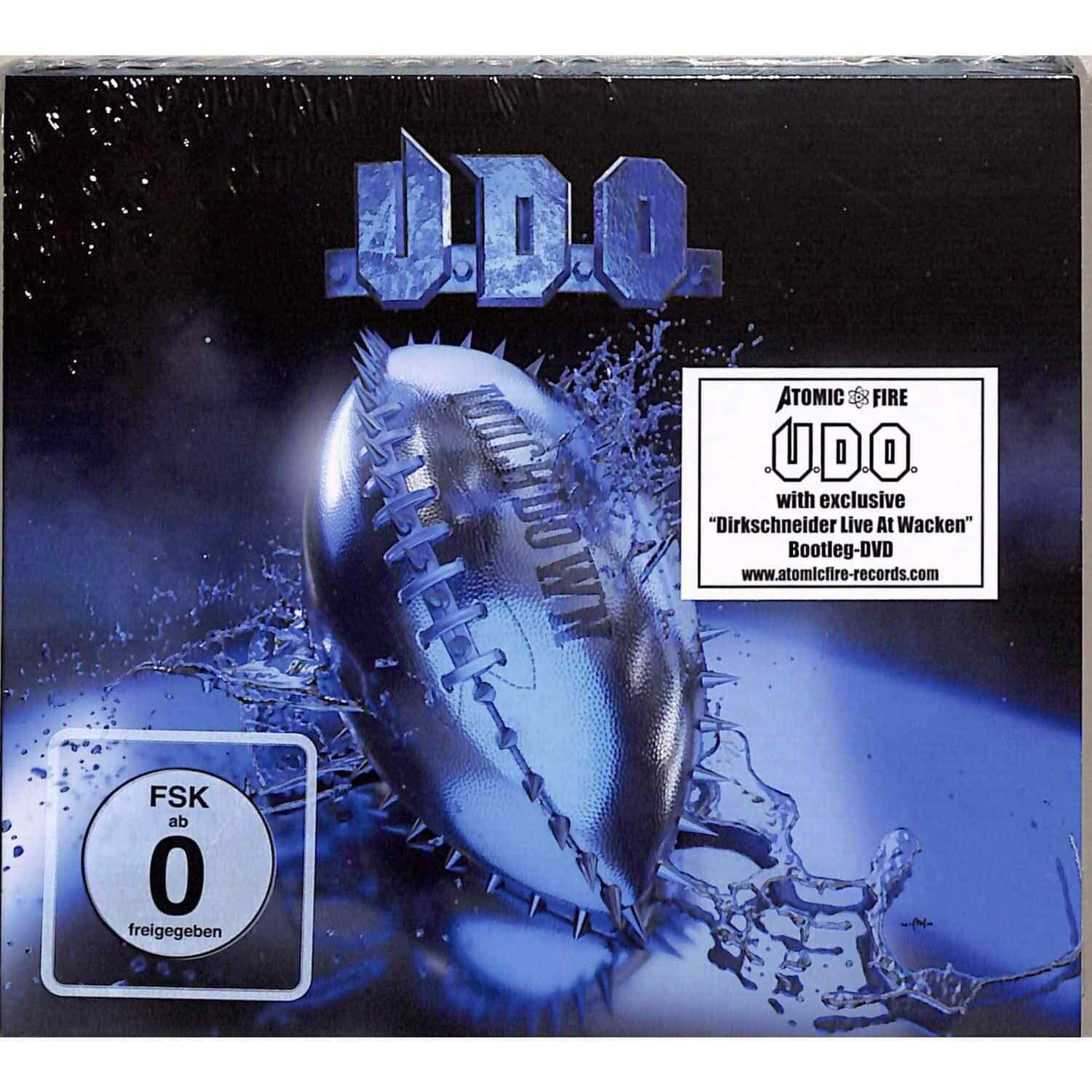 U.D.O. / TOUCHDOWN (CD+DVD DIGIPAK) (CD + DVD) / Atomic Fire Records ...
