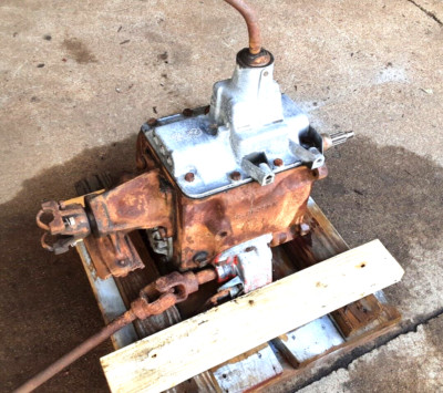 Ford NP435 Transmission 4 Speed Aluminum Top Chelsea PTO 10 Spline C ...