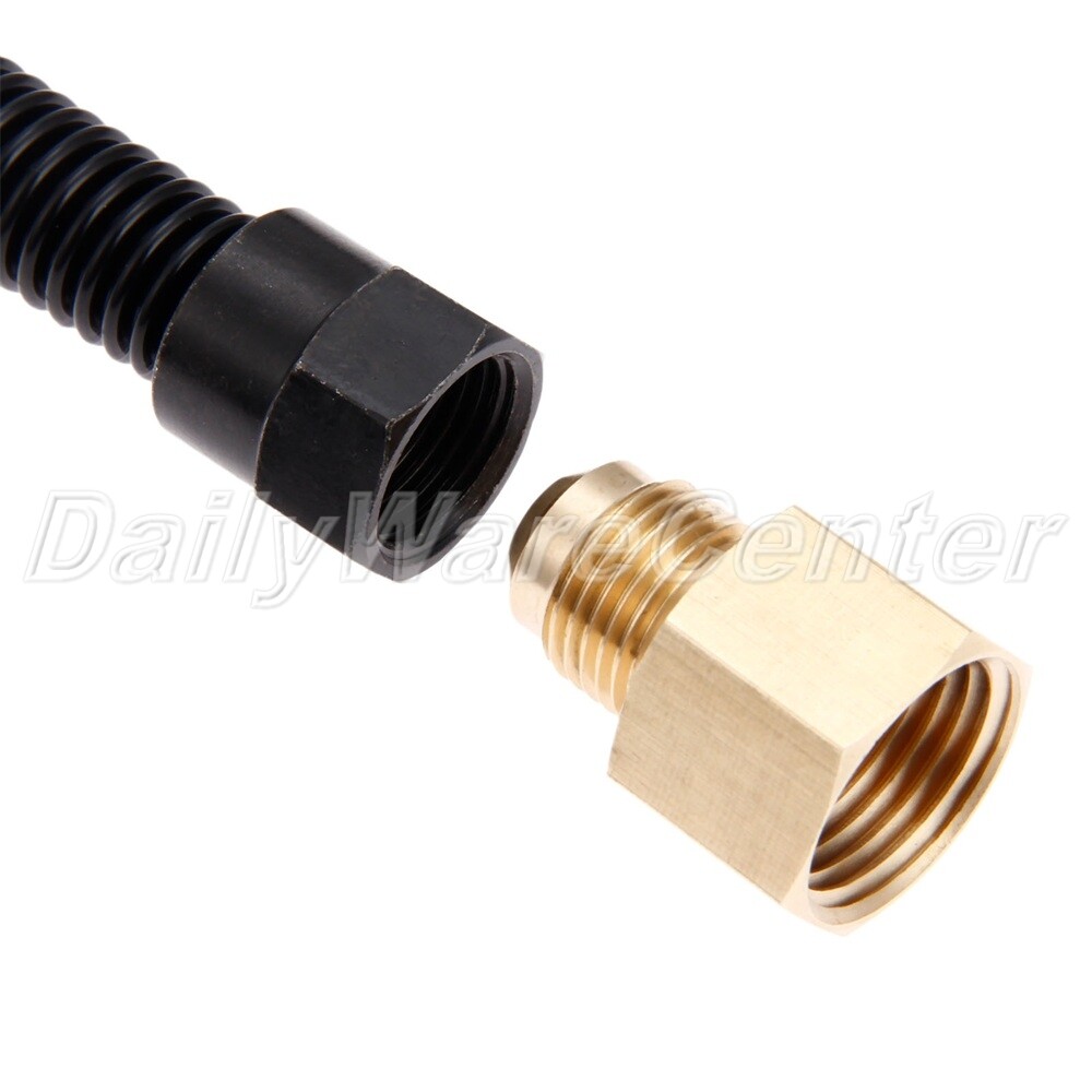 1/2"*24" Flex Gas Line Connector Kit CSA Certified For NG Fireplaces ...