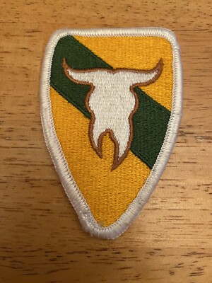 US Army 163rd Armored Cavalry Regiment Brigade Full Color Patch INV4731 ...