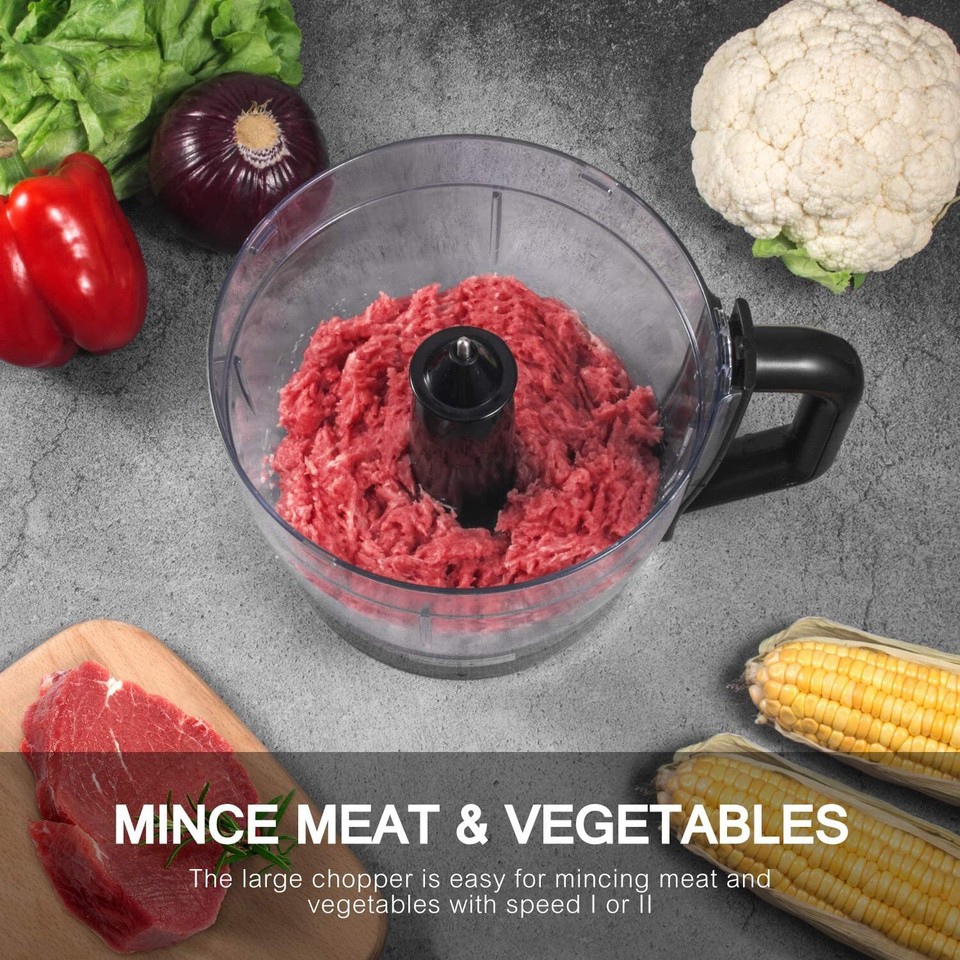 11-in-1 Food Processor Chopper Juicer Dough Mixer Shredder Cook Machine ...