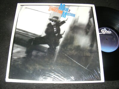 CHARLIE SINGLETON Man On A Mission Lp SOUL R&B Epic 1989 CAMEO Singer ...