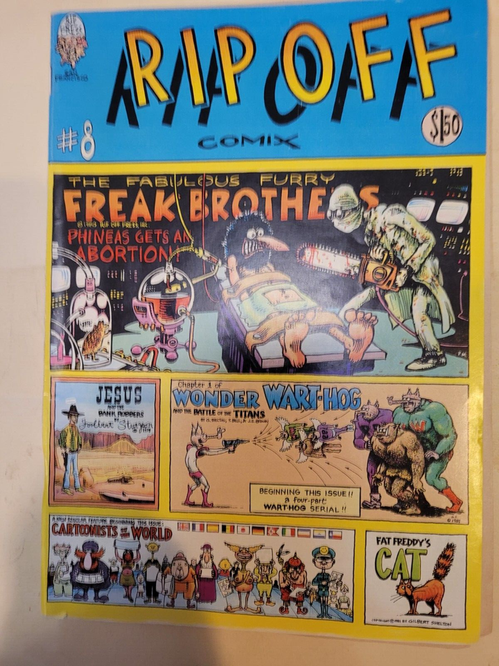 vintage ripoff press underground comic books for sale | eBay