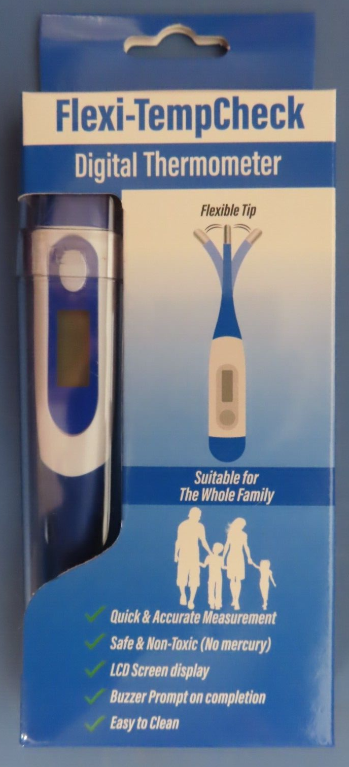 Flexi-TempCheck Digital Thermometer with flexible tip #0-3160 NEW | eBay