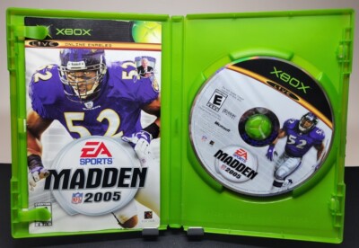 Madden NFL 05 EA Sports Microsoft Xbox COMPLETE IN BOX TESTED FREE ...