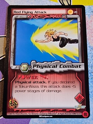 Red Flying Attack 2002 Score Limited Dragon Ball Z DBZ TCG #21 | eBay