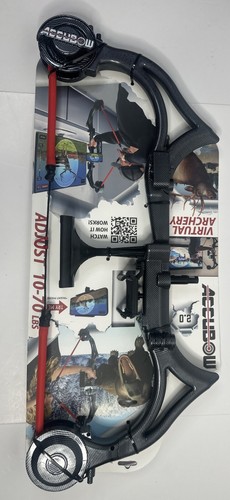 Accubow 2.0 Carbon Fiber Archery Trainer Bow Virtual Hunting Practice ...