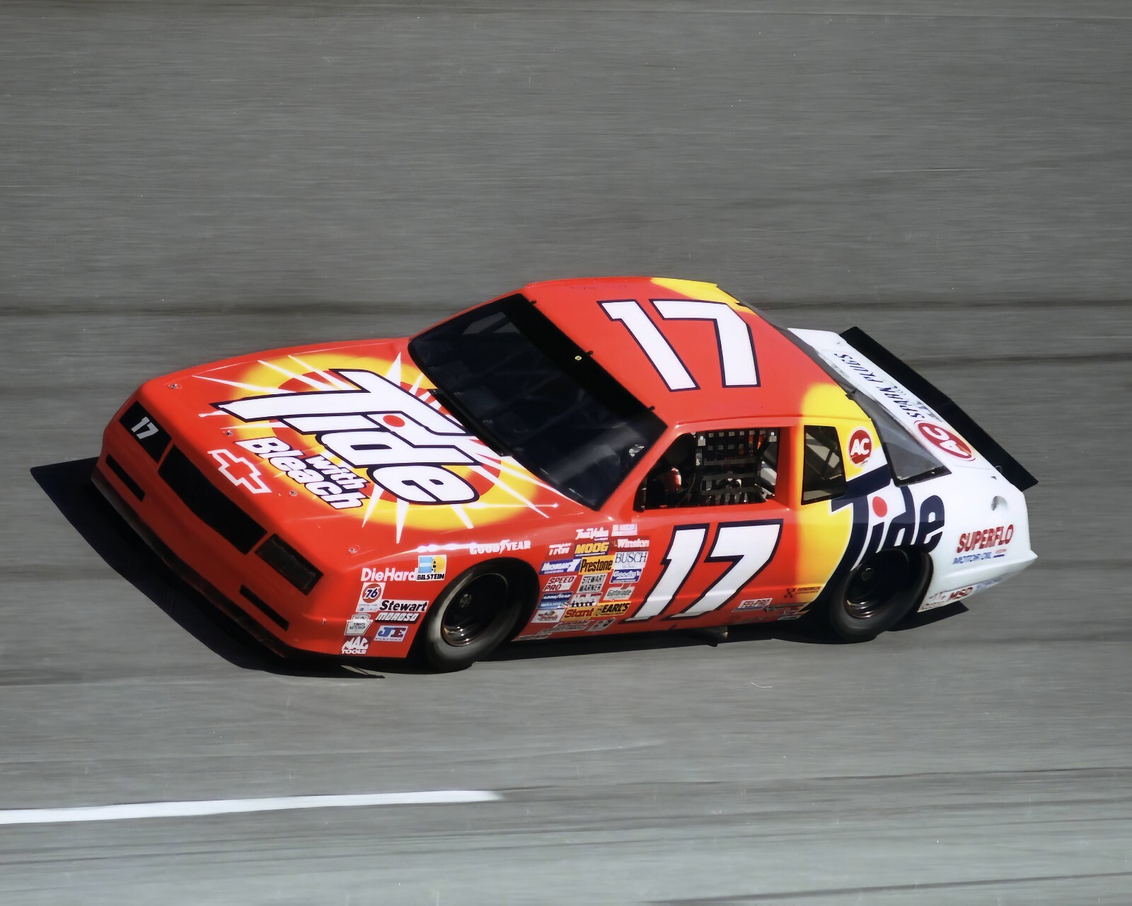 Darrell Waltrip #17 Tide with Bleach NASCAR 8x10 Gloss Photo Print 3 ...