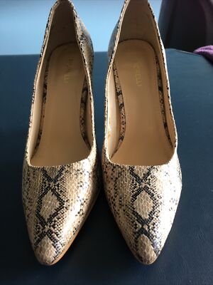 Fiorelli Women’s High Heel Shoes Size 8. Snakeskin Print Versatile Shoe ...