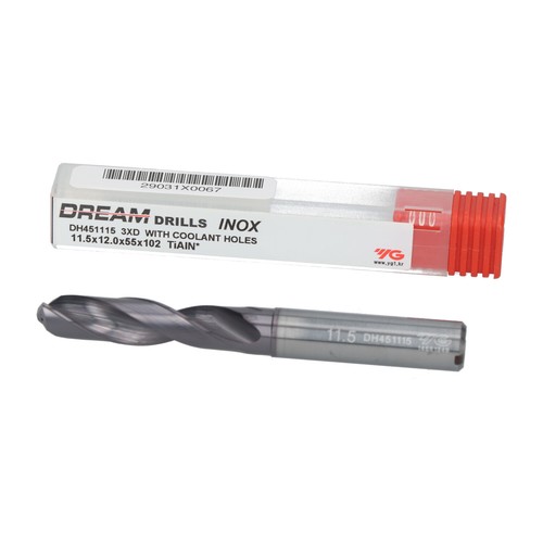 Yg1 DH451115 Carbide Dream Drill Inox With Coolant Hole Drill New NFP ...