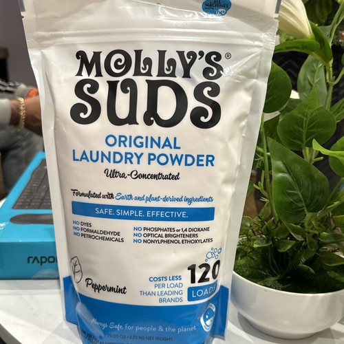 Molly's Suds Original Laundry Detergent Powder Natural Laundry ...