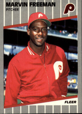1989 Fleer #566 Marvin Freeman - NM | eBay