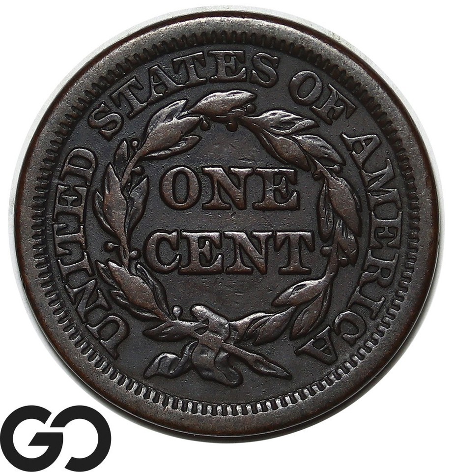 1848 Large Cent, Braided Hair | eBay