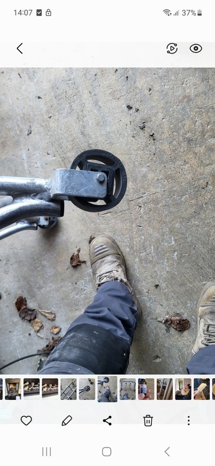 Microlite Ladder Stand Off Good Used Condition | eBay UK