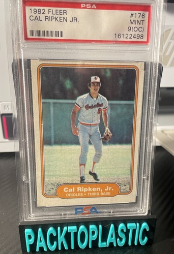 Cal Ripken JR. 1982 Fleer PSA 9 Mint Rookie RC Orioles | eBay