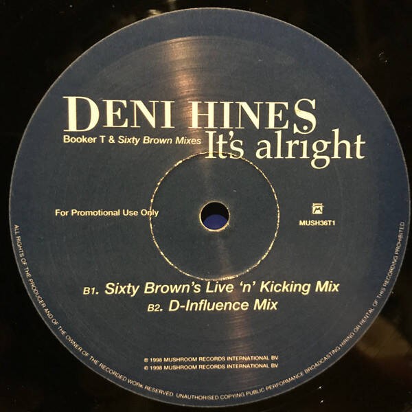 Deni Hines - It's Alright (Booker T & Sixty Brown Mixes) (VINYL) | eBay
