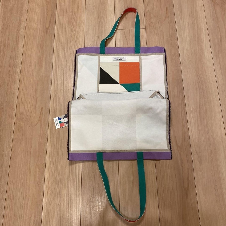 PLEATS PLEASE ISSEY MIYAKE IKKO TANAKA NIHON BUYO Tote Bag NEW | eBay
