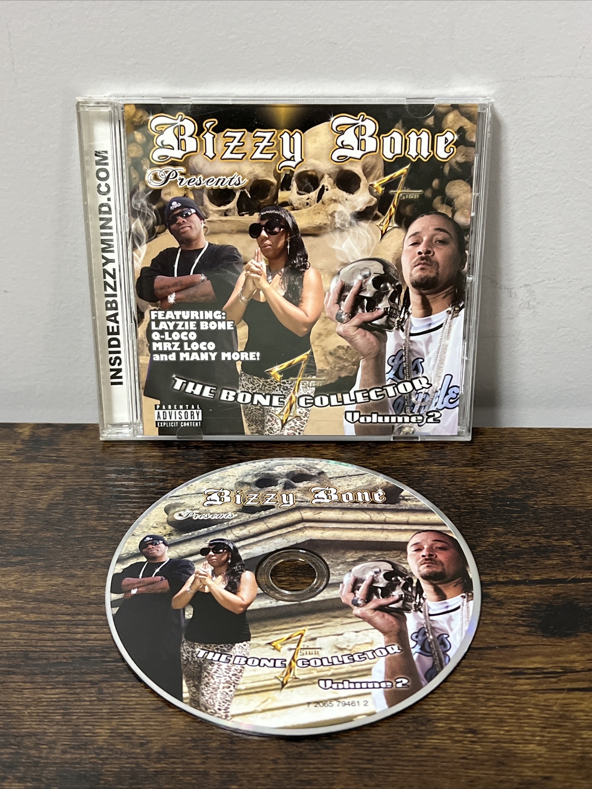 Bizzy Bone Presents The Bone Collector, Vol. 2 by Bizzy Bone (CD, 2011 ...