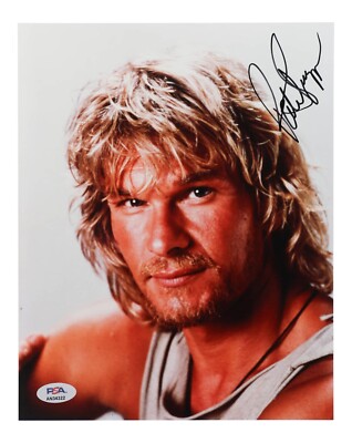 Patrick Swayze "Point Break as Bodhi" Very Rare Signed 8x10 Auto Photo ...