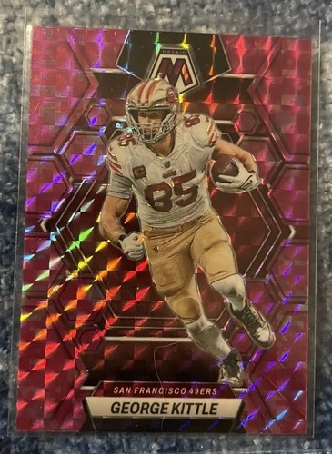 2023 Panini Mosaïque George Kittle 214 San Francisco 49ers Rose Camo ...