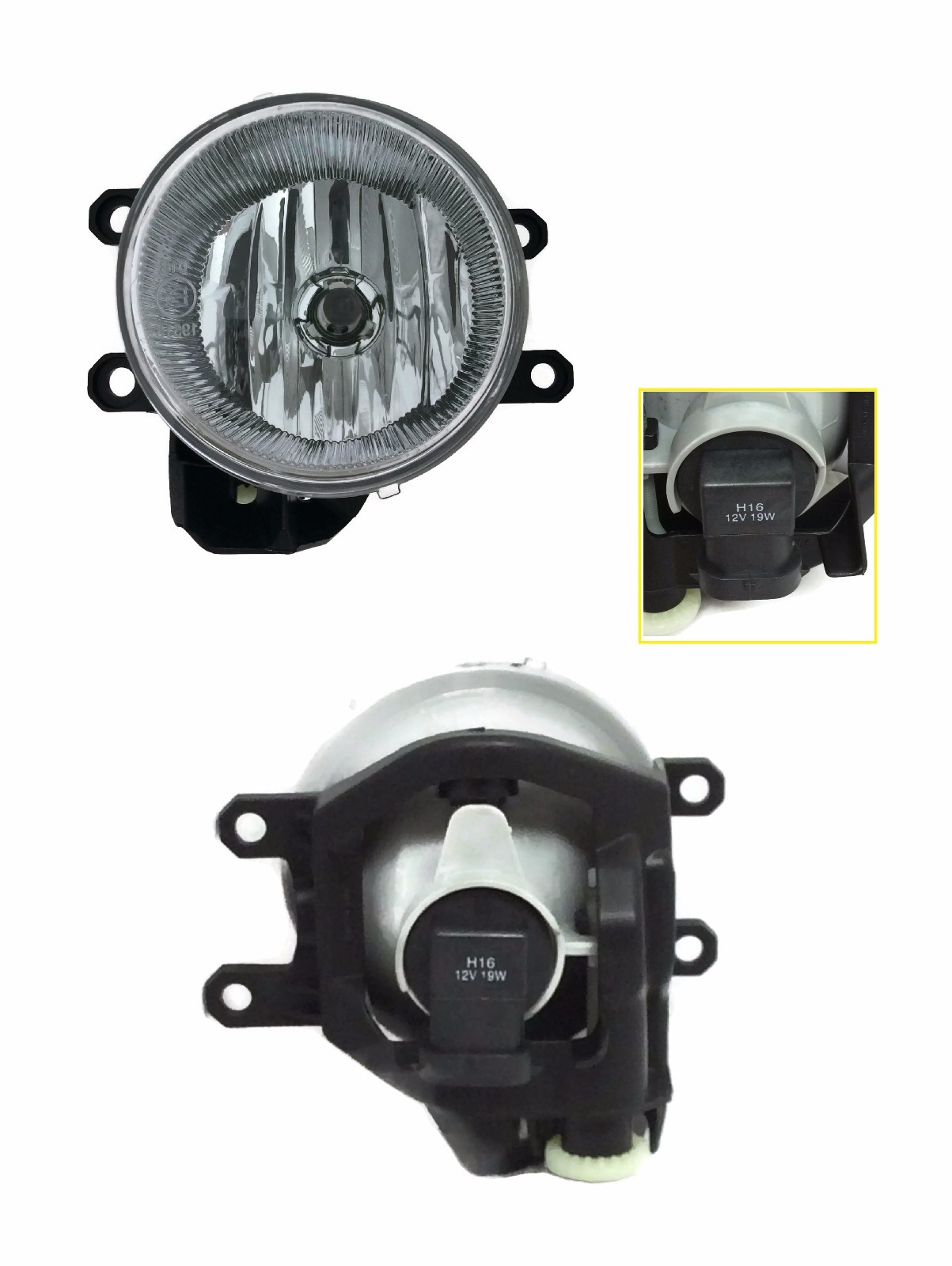 NEW REPLACEMENT FOG LIGHTS LAMPS FOR TOYOTA VEHICLES 81210-02160, 81220 ...