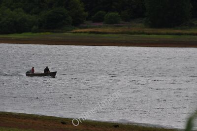 Photo 6x4 Exmoor : Wimbleball Lake & Boat Brompton Regis A motor boat ...