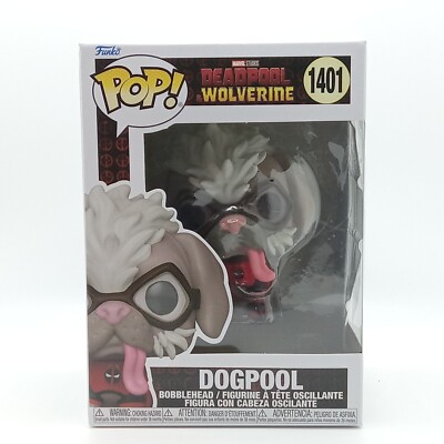 Funko Pop! Dogpool 1401 Marvel Comics Deadpool Wolverine Vinyl Figure ...