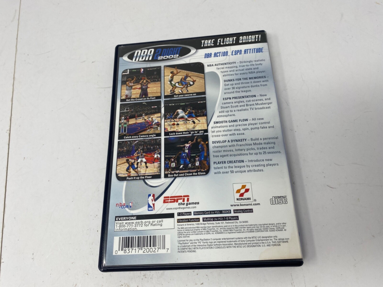 ESPN NBA 2Night 2002 (Sony PlayStation 2, 2002) for sale online | eBay