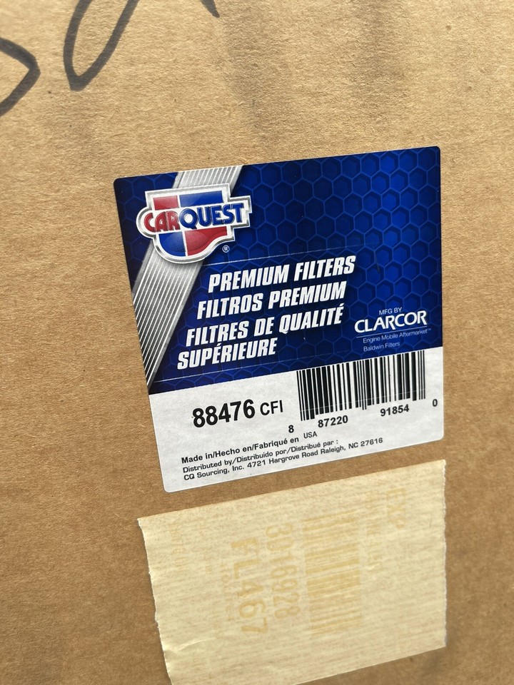 Car Quest Peterbilt Kenworth 88476 CFI-Breather Filter | eBay