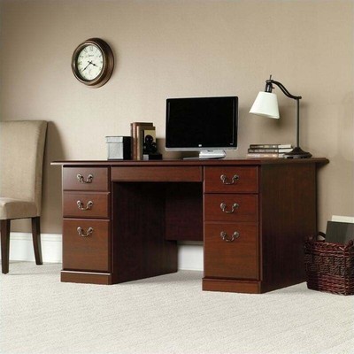 Sauder Heritage Hill Computer Desk in Classic Cherry | eBay