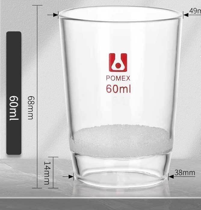 Chemistry Lab Glassware: 10-100ml Borosilicate Sand Core Crucible w/ G1 ...