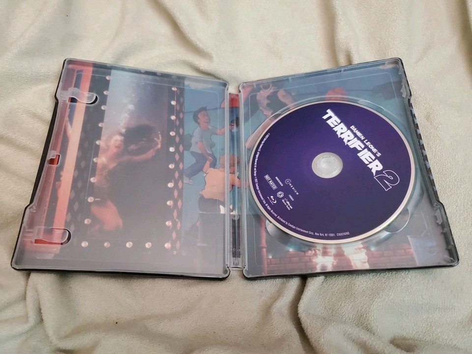 Terrifier 2 - Blu ray - Limited Edition Steelbook - Horror | eBay