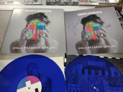 Simple Minds Walk Between Worlds Limited Edition 2LP Blue etched vinyl ...
