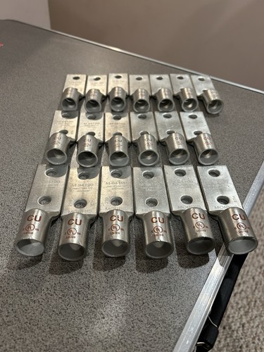 NEW* 500MCM 2hole copper standard barrel hypress compression lug ...