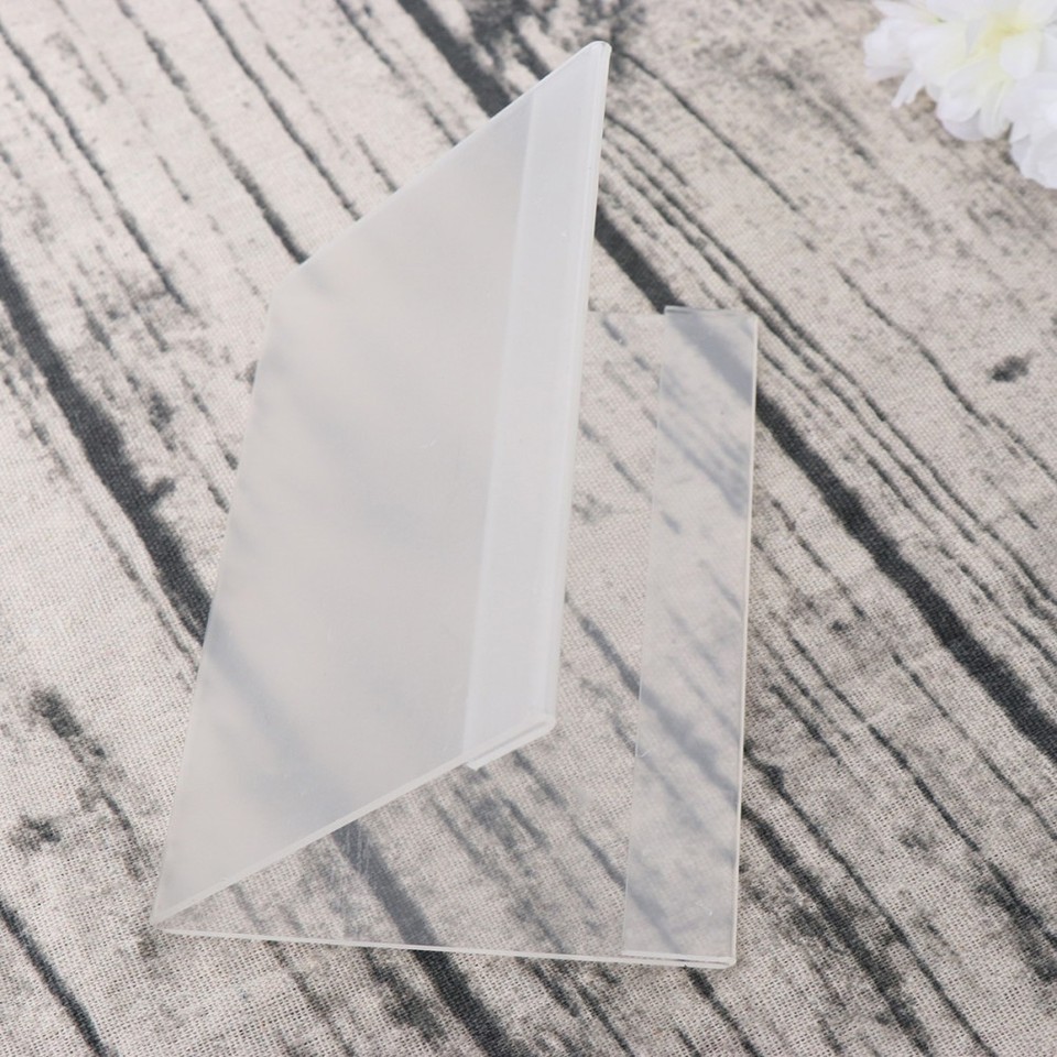Acrylic V type Transparent Table Table Triangle Conference for | eBay ...