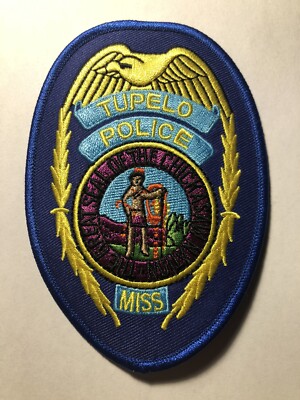 Tupelo Mississippi Police Patch ~ Blue | eBay