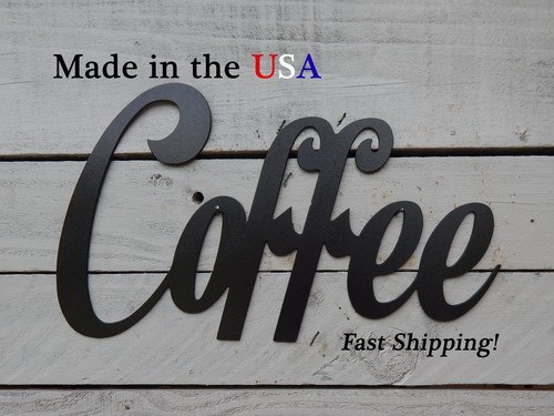 Large Coffee Sign - Kitchen Decor-Cafe Decor - Gift's for Coffee Lovers ...