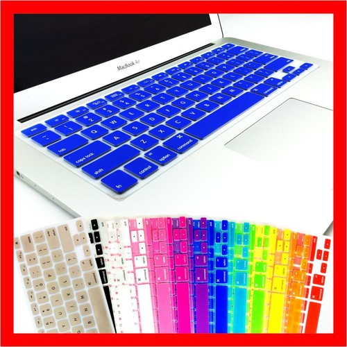 Colourful Soft Silicone Keyboard Cover for Apple MacBook Pro 13" 15" 17 ...