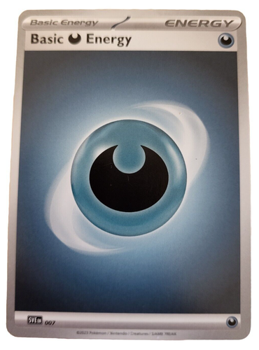 2023 Pokemon Scarlet & Violet Basic Energy (SVEEN) Dark Energy 007 Card ...