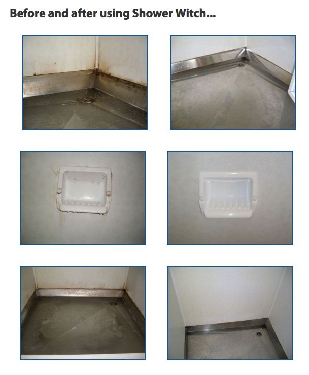 WET AND FORGET SHOWER WITCH BATH BATHROOM TOILET CLEANER 2L CURTAIN ...