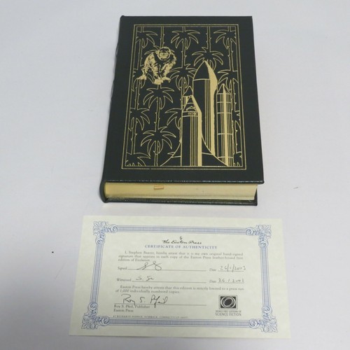 EASTON PRESS EVOLUTION STEPHEN BAXTER SIGNED FIRST EDITION W/COA UNREAD ...