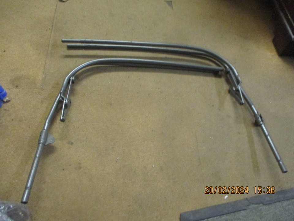 MG Midget MK1 Sprite MK2 refurbished Hood frame 2-piece | eBay UK