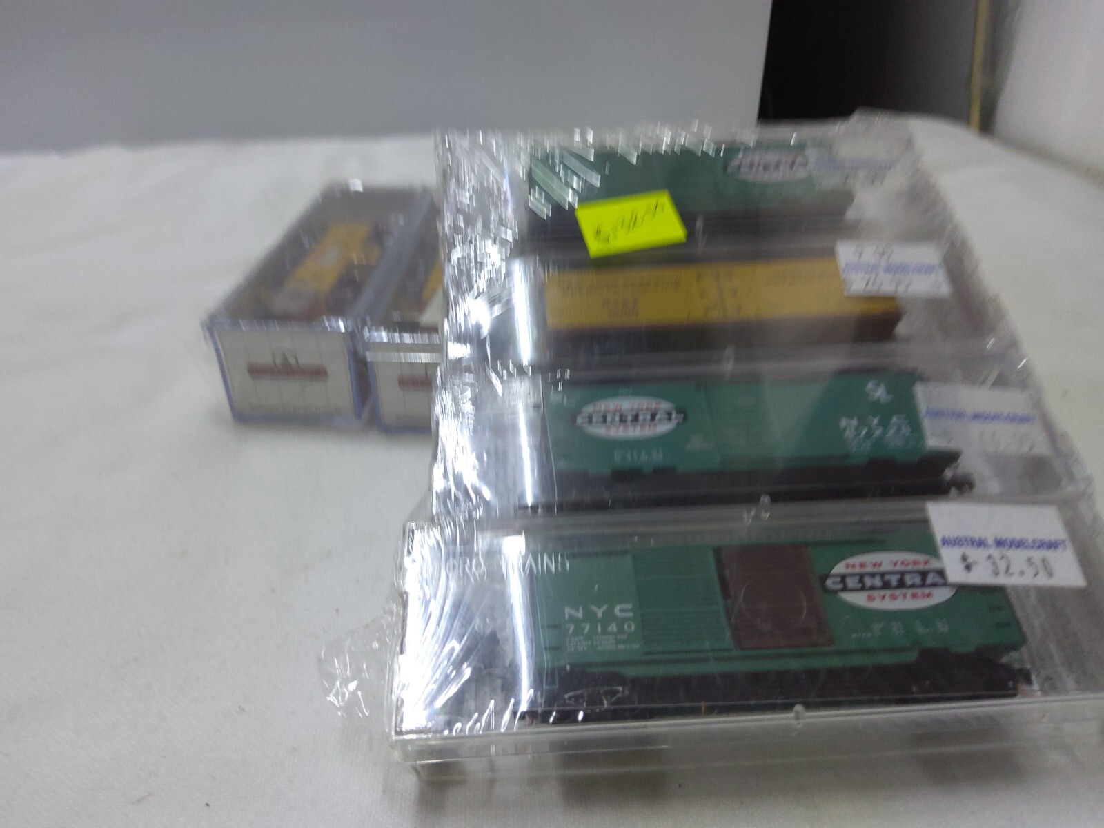 n scale MICRO TRAINS 40 BOX CARS NEW YORK CENTRAL x4 | eBay