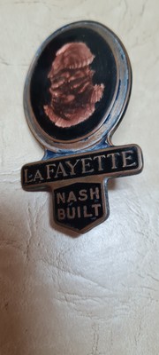 ORIGINAL 1936 LAFAYETTE NASH BUILT BADGE EMBLEM .. | eBay